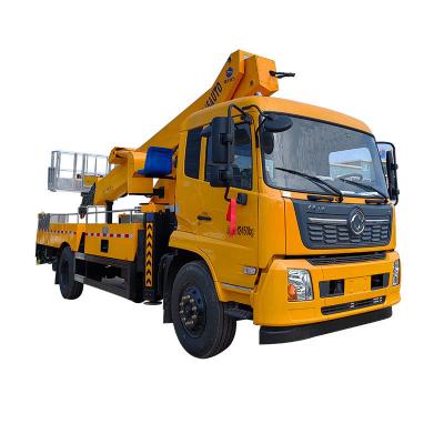 중국 수출 32m 동펜 유로 2 고도 운영 플랫폼 트럭 탑재 크레인 차량 판매용