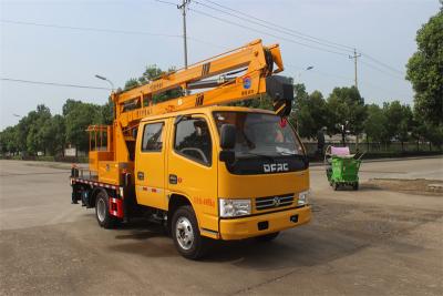 China High Quality Good Price Double Row 13m Small Operation Platform Aerial Work Platform Truck for sale