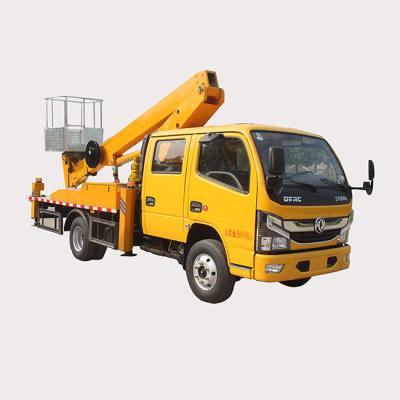 中国 東風ブランド 新型建設トラック搭載プラットフォーム高所作業車 販売のため