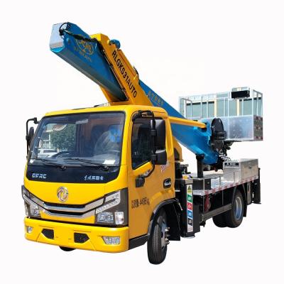 中国 32m 東風ドリカ伸縮ブーム高所作業車 高所作業車 揚重機械 販売のため