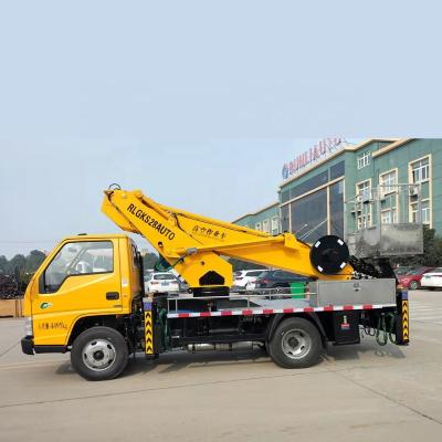 中国 単列の望遠鏡腕 空中作業車両 高空での運用車両 空中作業プラットフォーム 販売のため