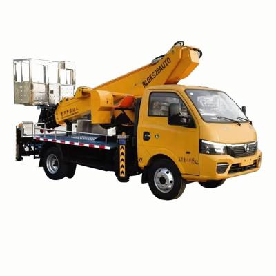 中国 ドンフェン 単列 望遠鏡アーム 空中作業 トラック リフト トラック バケット トラック 販売のため