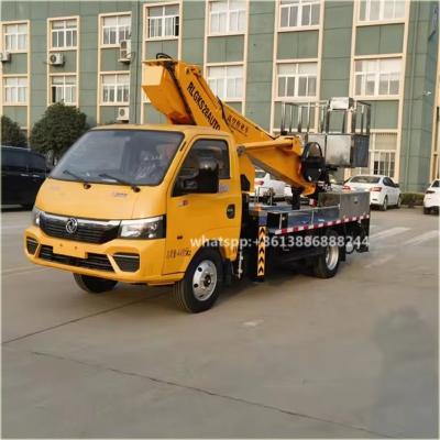 Cina Dongfeng Single Row Telescopic Arm Aerial Work Truck Lift Truck Bucket Truck in vendita