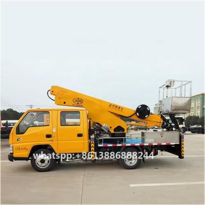 Cina Veicolo per operazioni in quota JMC a braccio telescopico a doppia fila  Autocarro di sollevamento  Piattaforma aerea in vendita