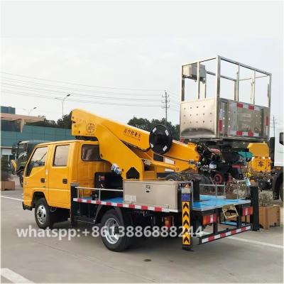 Cina Veicolo per operazioni in quota JMC a braccio telescopico a doppia fila  Autocarro di sollevamento  Piattaforma aerea in vendita