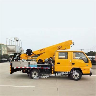 Cina Veicolo per operazioni in quota JMC a braccio telescopico a doppia fila  Autocarro di sollevamento  Piattaforma aerea in vendita