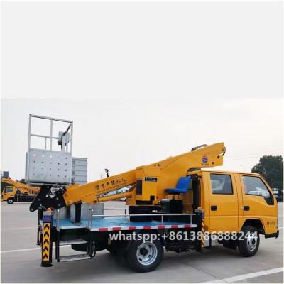 China J MC 4*2 Lifting  Machine Double Row Mobile Elevating Platform Truck  Aerial Work Platform  Truck  Lifting Machinery for sale