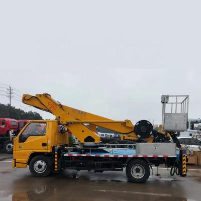 Cina JMC 28m Single Row Telescopic Arm Lavoro aereo Camion Machinari di sollevamento Ascensore in vendita