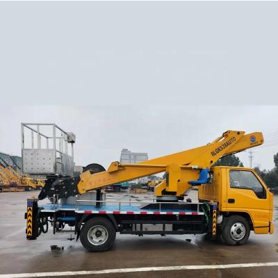 Cina JMC 28m Single Row Telescopic Arm Lavoro aereo Camion Machinari di sollevamento Ascensore in vendita