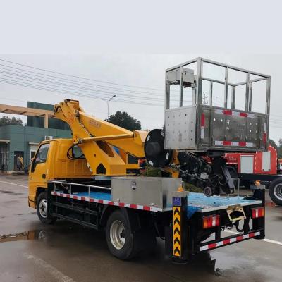 Cina JMC 28m Single Row Telescopic Arm Lavoro aereo Camion Machinari di sollevamento Ascensore in vendita
