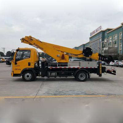 China Sinotruk Howo 30 Meter Single Row Telescopic  Arm  Aerial Work Vehicle   Elevator Lift    Hoisting Machinery for sale