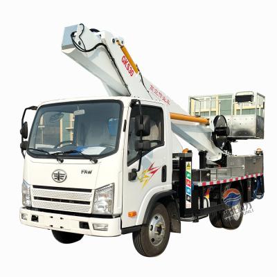 중국 수출 FAW 30m 고고도 트럭    고가 작업차   버킷 트럭 판매용