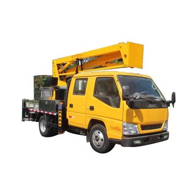 China JMC Double Row Telescopic  Arm  Aerial Work Platform Truck Lift up  Truck for sale