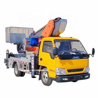 중국 JMC 단열 망원경 팔 항공 작업 차량 소형 비행 팔 버킷 트럭 판매용