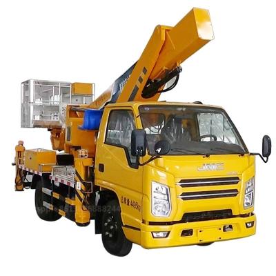 중국 JMC 단열 텔레스코픽 고가 작업차   고소 작업   트럭 판매용