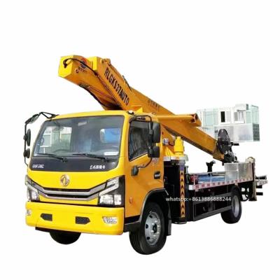중국 동풍 단열 텔레스코픽 암 고가 작업차 리프트 플랫폼 차량 버킷 트럭 판매용