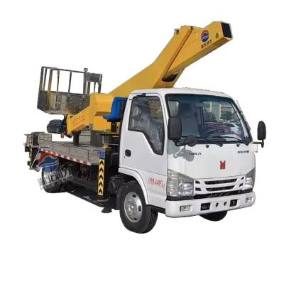 중국 이수즈 텔레스코픽 암 고고도 작업 트럭 공중 오버헤드 작업 트럭 유로 6 판매용