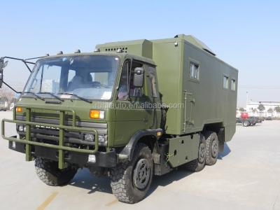 China Caminhão Van de Carga Dongfeng 6x6 com Tração em Todas as Rodas Food Truck Móvel GB17691-2005 à venda