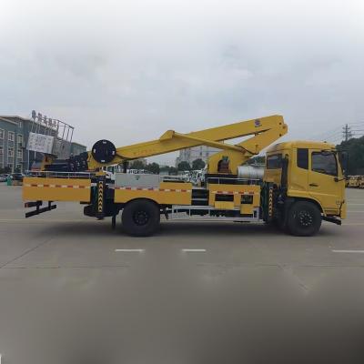 Cina Kingrun Double Row Aerial Lift Work Trucks Straight Arm Hoisting Machinery in vendita
