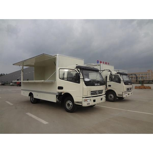 Quality Small Cargo Van Truck Food Vending Truck Left Steering Manual Transmission for sale
