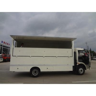 Cina Furgone per piccoli carichi Camion per la vendita di cibo Guida a sinistra Trasmissione manuale in vendita
