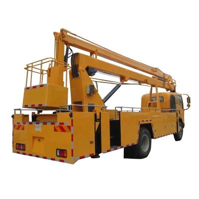 China 4x2 High Altitude Operation Truck Sinotruk Howo Lifting Platform Truck With Air Conditioner for sale