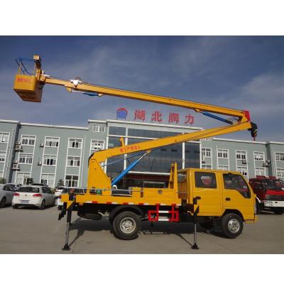 China 18 metros de plataforma de trabajo hidráulica aérea Camión Certificado ISO9001 CCC en venta