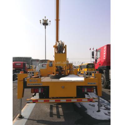 Cina 10M 20-22M Faw Camion per operazioni ad alta quota, piattaforme aeree montate su camion 100 km/h in vendita