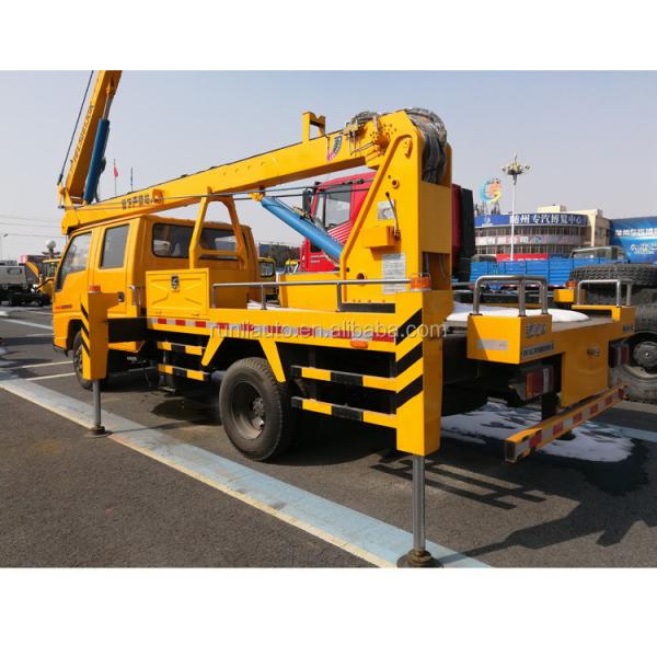 Quality 10M 20-22M Faw High Altitude Operation Truck , Truck Mounted Aerial Platforms for sale