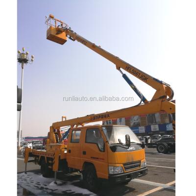 Cina 10M 20-22M Faw Camion per operazioni ad alta quota, piattaforme aeree montate su camion 100 km/h in vendita