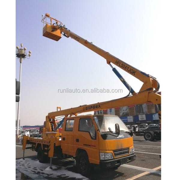 Quality 10M 20-22M Faw High Altitude Operation Truck , Truck Mounted Aerial Platforms for sale