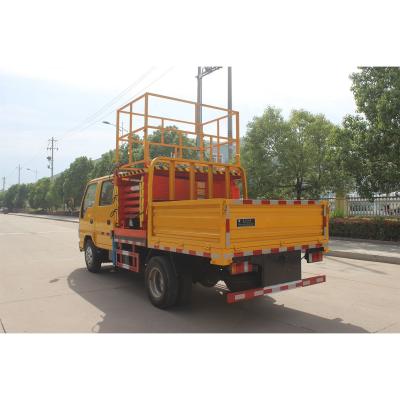 Cina Autocarro elevatore ad alta quota DFAC 4x2 a comando manuale, 8m 10m, doppia cabina in vendita