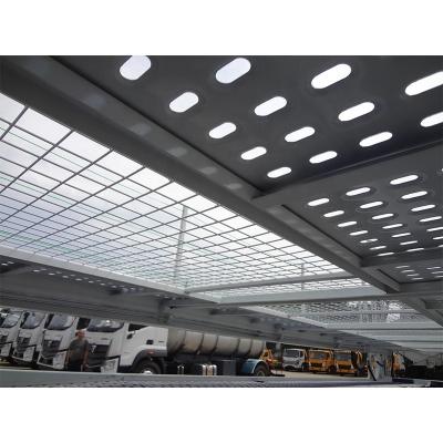 Cina Autotreno bisarca per veicoli con capacità di 6 auto, con sollevamento idraulico a due piani e pianale ribassato in vendita
