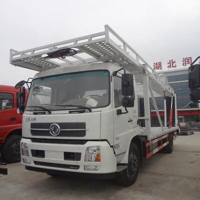Cina 6 Capacità della vettura Veicolo Veicolo trasportatore rimorchio trasportatore rimorchio idraulico sollevamento a doppio ponte rimorchio di trasporto auto in vendita