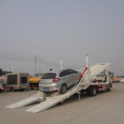 Cina 6 Capacità della vettura Veicolo Veicolo trasportatore rimorchio trasportatore rimorchio idraulico sollevamento a doppio ponte rimorchio di trasporto auto in vendita