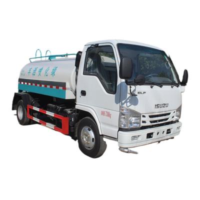 China Factory ISUZU Small Light Water Tanker Truck Watering Cart Water Truck Water Bowser Sprinkler Truck for sale