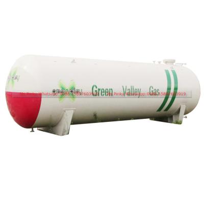 Cina 50000 Litri 25 Tonnellate 5 M3-200 M3 Serbatoio di stoccaggio GPL per gas di cottura Stazione di autogas Prezzo basso in vendita in vendita