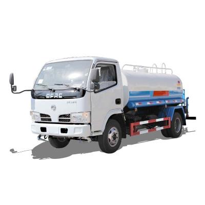 China China Factory DFAC DongFeng 5000 Litres 5CBM  Water Bowser Sprinkle Tank Truck Watering Cart Water Truck for sale