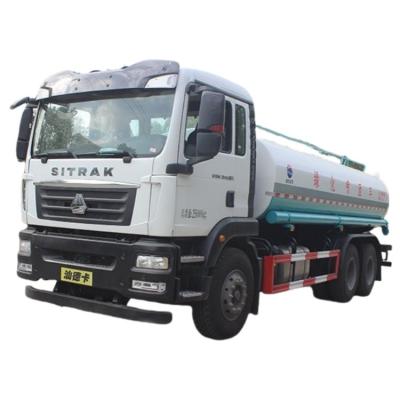 China Factory Sinotruk Sitrak 6X4 Large Capacity Water Bowser Sprinkle Truck Watering Cart Water Truck for sale