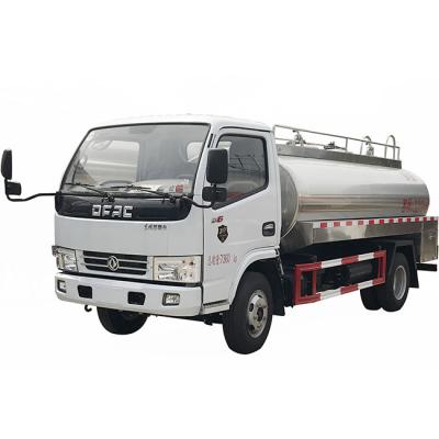China Cheaper Price Universal Dairy Transportation Truck 4000Liters Fresh Milk Tanker Truck for Sales for sale