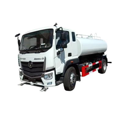 China Foton Mini Water 15 Cbm  215 Horsepower  Spray Distance 50m Spraying, Dust Reduction, Cleaning,Greening Spray Truck Water Truck for sale