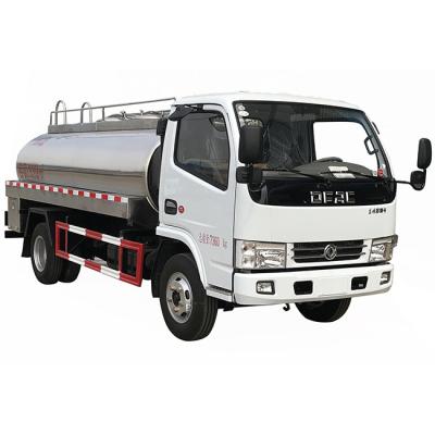 China Cheaper Price 5000Liters Milk Tanker Tank Food Grade SS304-2B Tank for Fresh Milk Transport For Sales for sale