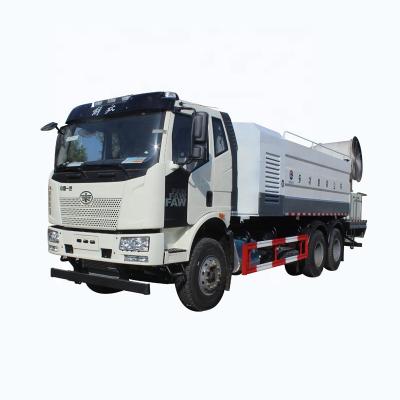 China FAW   18-20 Cbm  Dust Suppression, Disinfection, Water Truck   	water Bowser Truck for sale