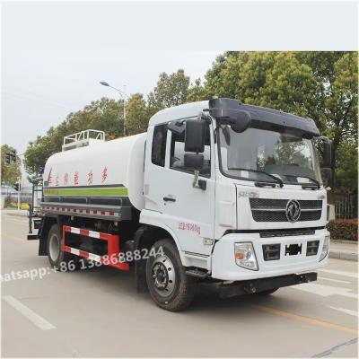 Cina Dongfeng 12-14 Cbm camion dell'acqua con ventola di spruzzatura camion dell'acqua Bowser in vendita