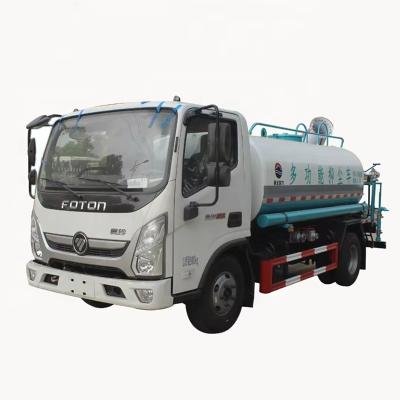 Cina FOTON 4*2 Autocisterna per acqua da 4000-5000 litri, Autospruzzatrice, Autocisterna per irrigazione in vendita