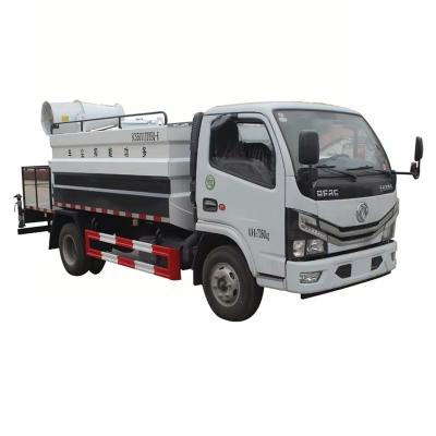 Cina Autobotte Dongfeng a fila singola da 5 Cbm con cannone nebulizzatore 	Autobotte per acqua  Ruota idraulica in vendita