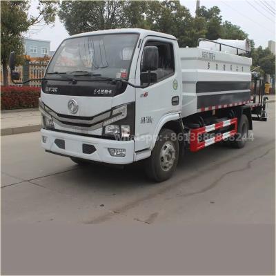 Cina Autobotte Dongfeng a fila singola da 5 Cbm con cannone nebulizzatore 	Autobotte per acqua  Ruota idraulica in vendita