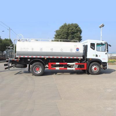 Cina Dongfeng 11-12cbm Green Spraying Truck Water Spray Truck Water Bowser Truck in vendita