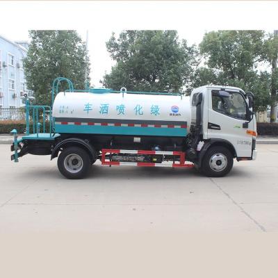 Cina Autocarro irroratore JAC 4*2 bianco 5000-7000 litri, verde, con ruota idraulica, cisterna per acqua in vendita