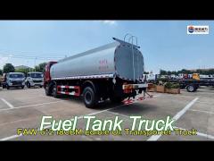 faw new manual fuel refueling truck 18cbm construction site lpg tanker vehicle 6x2 middle size